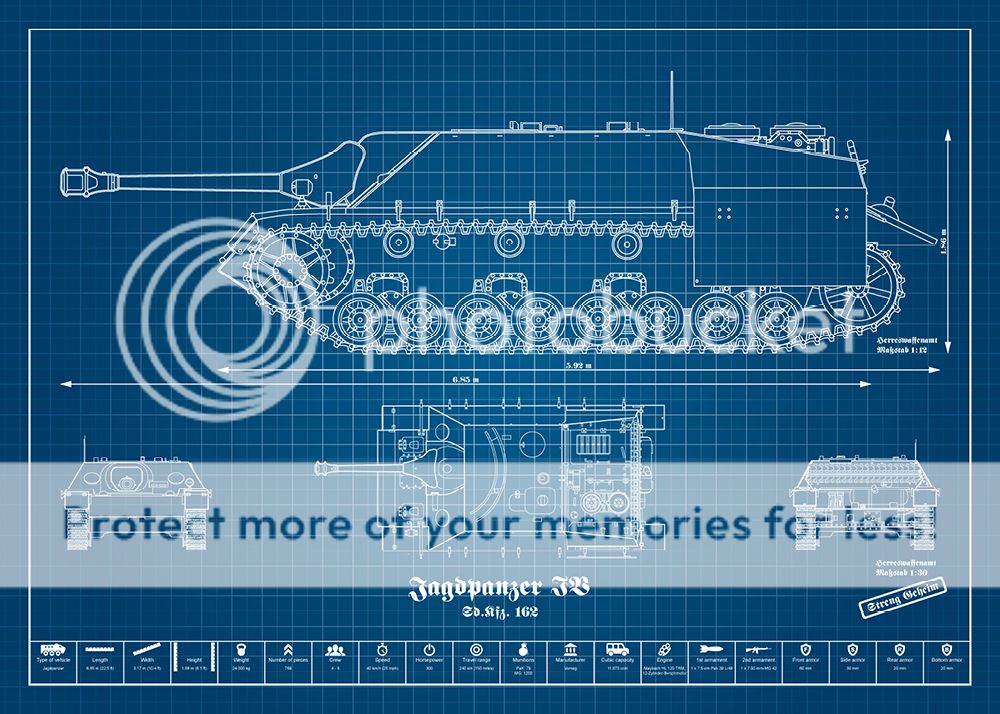 Technische Zeichnungen Panzer & Artillerie - Waffen des Heeres - Forum ...