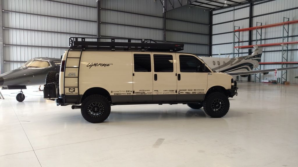 Chevrolet Express Quigley 4x4 build | Diesel Place