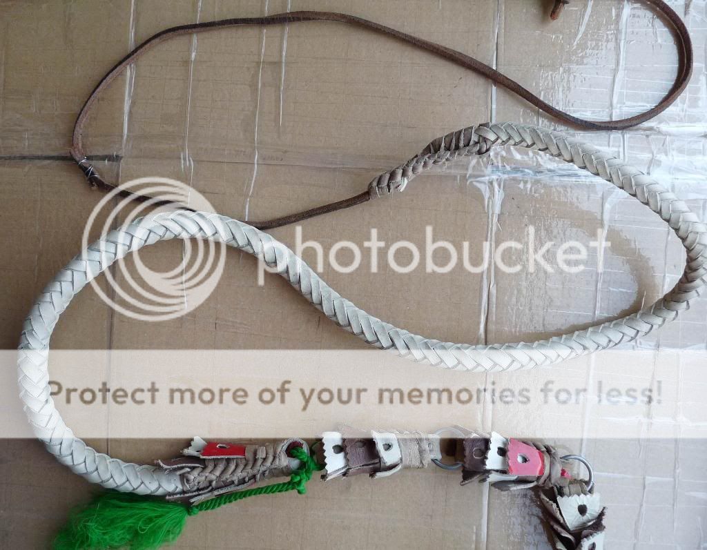 Harapnic confectionat din piele , de mari dimensiuni | arhiva Okazii.ro